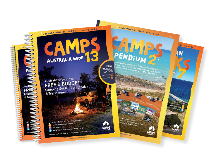 Shop Camping & Caravan Park Guide Books | Camps Australia Wide