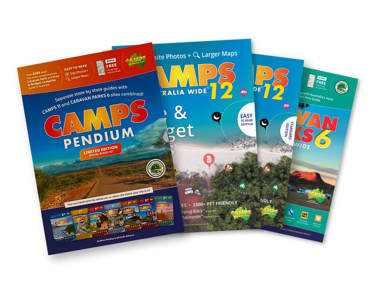 Shop Camping & Caravan Park Guide Books | Camps Australia Wide